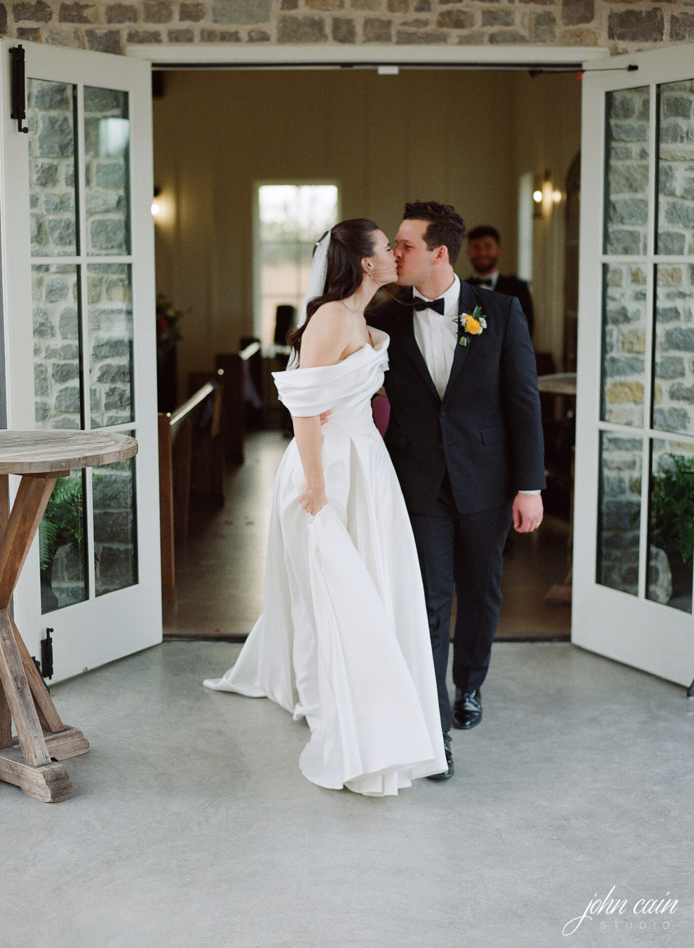 Brett Cooper Got Married in a Romantic Daalarna Dress