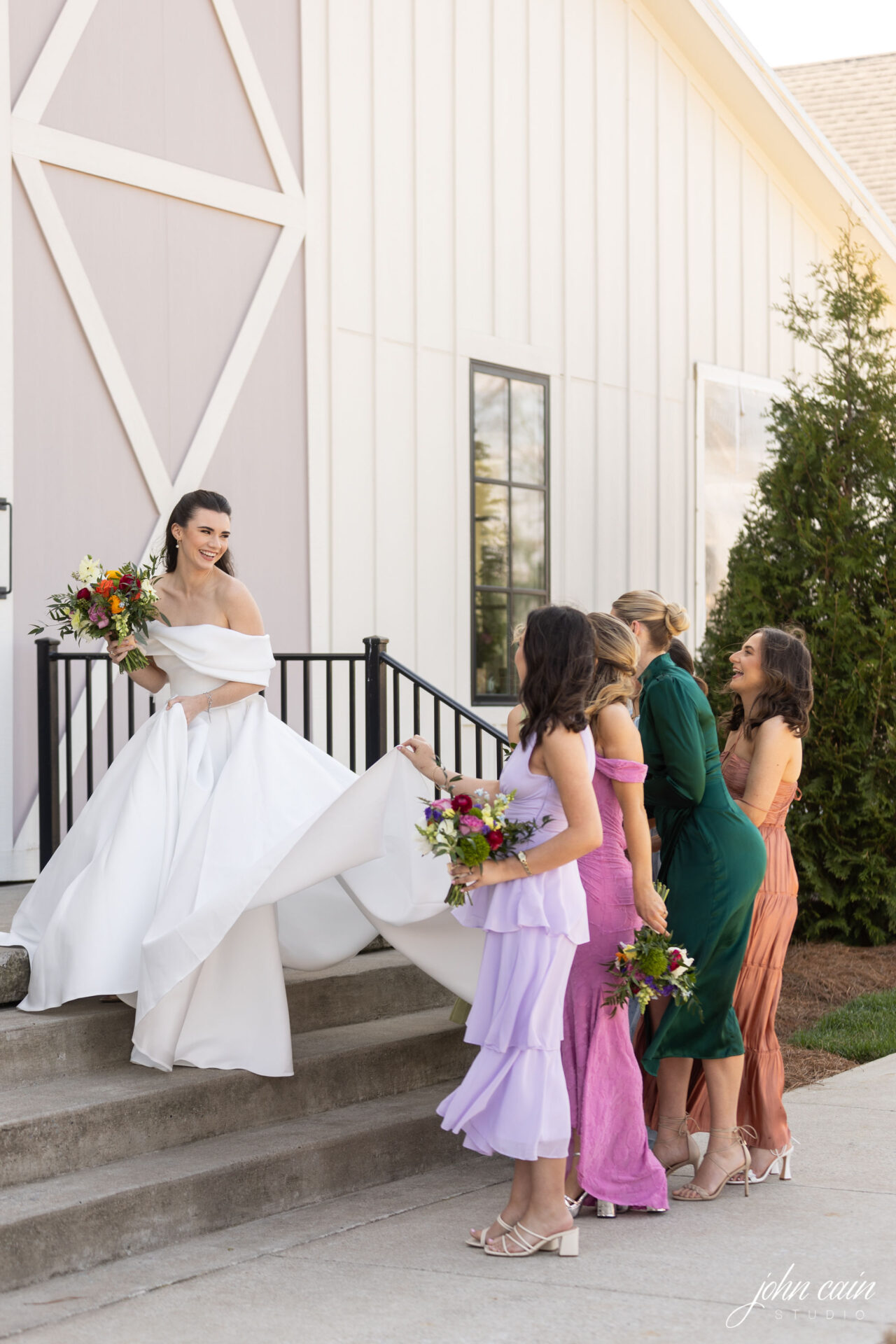 Brett Cooper Got Married in a Romantic Daalarna Dress