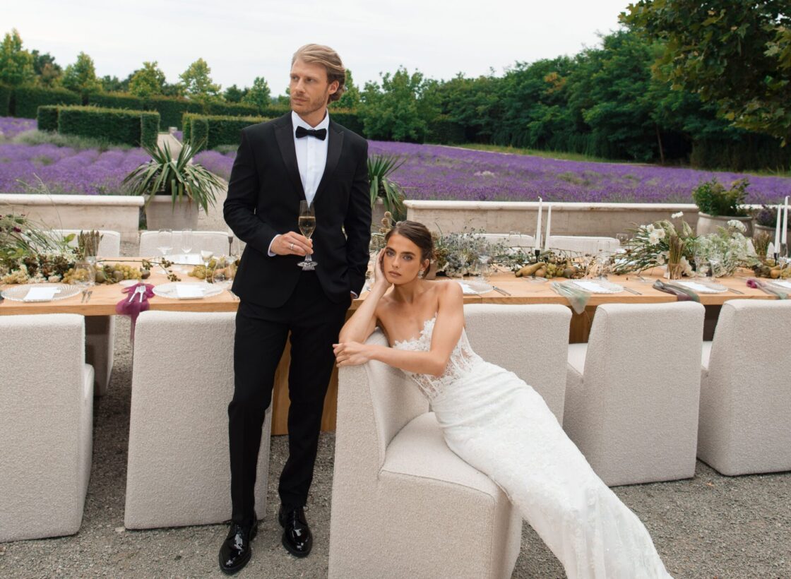 Provence-Style Wedding Venue with a Stunning Lavender Field